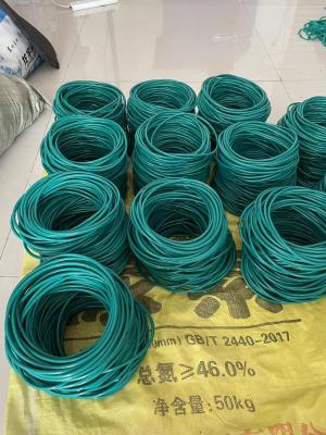 Cina Giunti circolari di gomma dell'anello con sigillo NBR di vario verde di gomma su ordinazione O della guarnizione in vendita