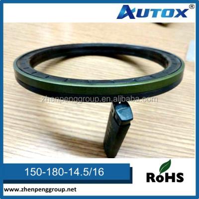 Cina Accessori automatici antipolvere dell'automobile di Ring Seal 150*180*14.5/16mm dell'olio di NBR FKM in vendita
