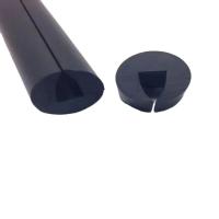China High Temperature Resist Rubber O Ring Cord Round Square Solid Rubber Sealing Strip for sale