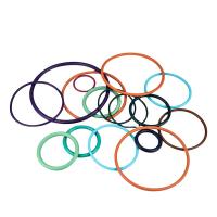 China factory custom made high quality different materials Plastic Brown ring seals rubber o-ring for sale