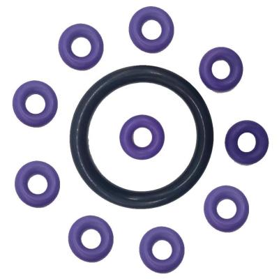 Cina la fabbrica su ordine va a ruba il giunto circolare di gomma dei materiali dell'unità di elaborazione delle guarnizioni rosse differenti dell'anello in vendita