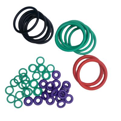 Cina giunto circolare di gomma di buona qualità della fabbrica di conformità di norme del nbr delle guarnizioni rosse su ordine dell'anello in vendita