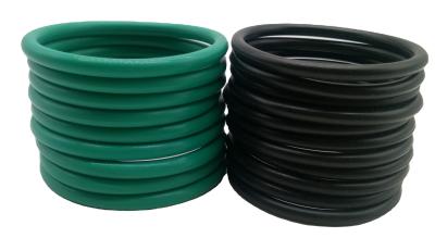 Cina giunto circolare di gomma di buona qualità della fabbrica di conformità di norme PTFE di verde delle guarnizioni su ordine dell'anello in vendita