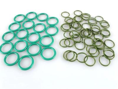 Cina giunto circolare di gomma di buona qualità della fabbrica di specie del silicone delle guarnizioni d'argento differenti su ordine dell'anello in vendita