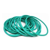 China silicone o ring custom made Plastic green ring seals rubber o-ring for sale