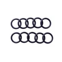 China silicone o ring custom made Plastic green ring seals rubber o-ring for sale
