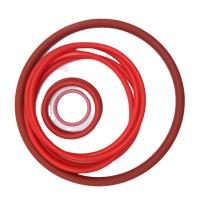 China rubber o ring making machine custom made Plastic black o-ring seals rubber o-ring for sale