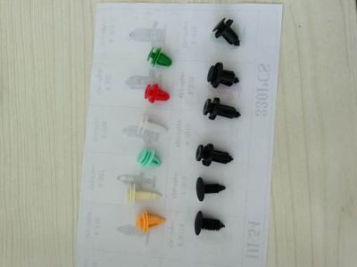 Cina L'automobile di rendimento elevato taglia le clip automobilistiche Kit Car Plastic Fastener in vendita