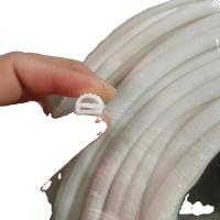 China Heat resistant water proof custom solid silicone rubber seal strip for sale