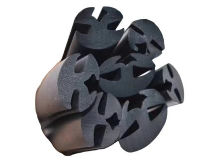 Cina striscia di gomma del silicone di prezzo basso di buona qualità del rifornimento della fabbrica/cavo su misura termoresistenti in vendita