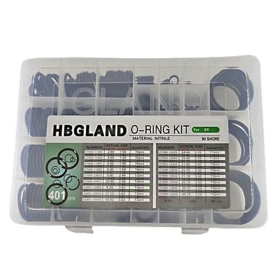 China Van het Graafwerktuigoring nbr van de fabrieksprijs de O-ringsverbinding Kit Nbr 90 Kust O Ring Kit Box Te koop