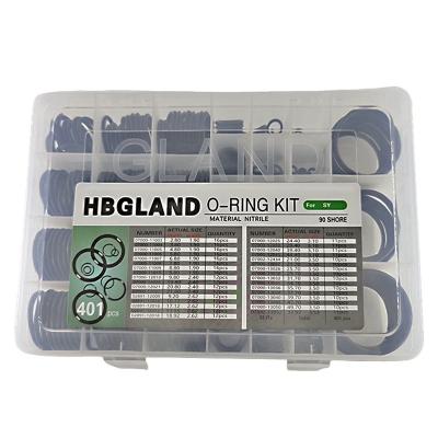 China Standaardnbr70-verbinding 30 van O-ringskit repair box de uitrustingsreeks van de grootteo-ring Te koop