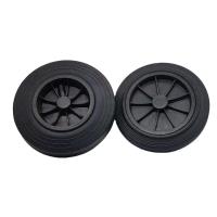 China High quality rubber wheel for dustbin caster for sale