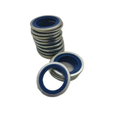 Cina Guarnizione legata autocentrante O di gomma personalizzabile Ring Gasket del metallo in vendita