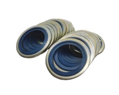 Cina Guarnizione di gomma galvanizzata della guarnizione legata della guarnizione che sigilla Ring Hydraulic Parts in vendita