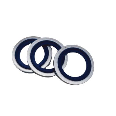 Cina Guarnizione di gomma galvanizzata della guarnizione legata della guarnizione che sigilla Ring Hydraulic Parts in vendita