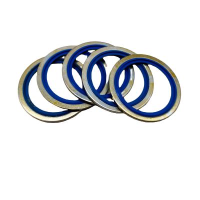Cina Guarnizione di gomma galvanizzata della guarnizione legata della guarnizione che sigilla Ring Hydraulic Parts in vendita
