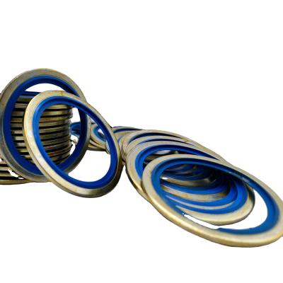 Cina Guarnizione di gomma galvanizzata della guarnizione legata della guarnizione che sigilla Ring Hydraulic Parts in vendita