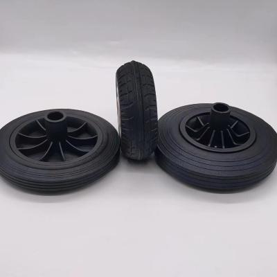 Cina Ruote di gomma a 10 pollici della carriola del carrello a mano della ruota pneumatica del carrello in vendita