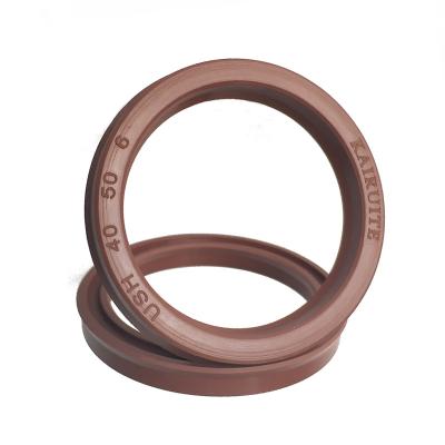 Cina Guarnizione adesiva del pistone del cilindro idraulico del fluoro resistente ad alta temperatura UHS/UN/USH in vendita