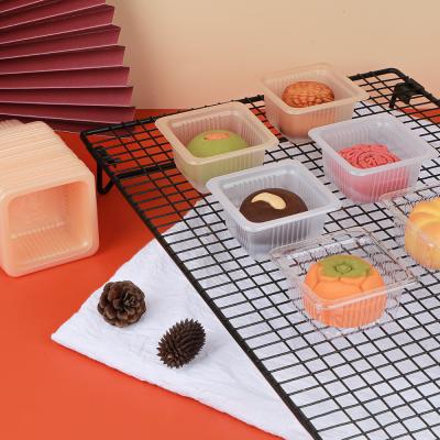 Cina Bolla di plastica eliminabile Tray Food Grade Pastry Container del Mooncake PET/PP in vendita