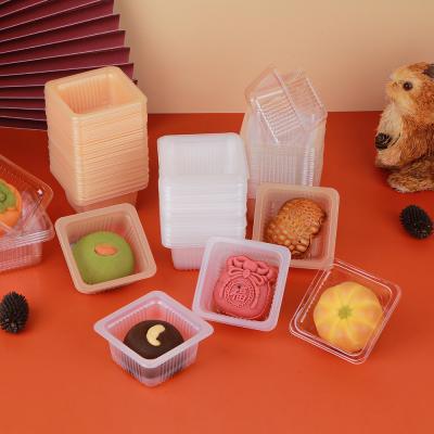 Cina Bolla di plastica eliminabile Tray Food Grade Pastry Container del Mooncake PET/PP in vendita