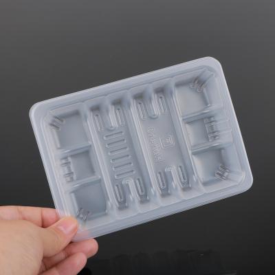 Cina Bolla di plastica congelata del supermercato dell'alimento pp che imballa Tray Disposable in vendita