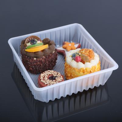 Cina Supermarket Thermoform Plastic Trays Rectangle PP For Food in vendita