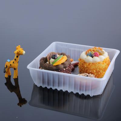 中国 Supermarket Thermoform Plastic Trays Rectangle PP For Food 販売のため