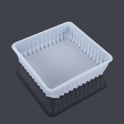 中国 Supermarket Thermoform Plastic Trays Rectangle PP For Food 販売のため