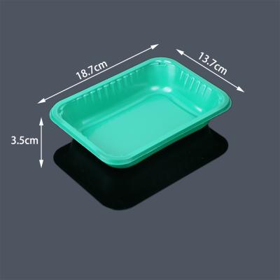 Cina Disposable Recyclable Origin Black CPET Tray Food Packaging in vendita