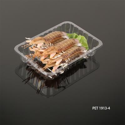 中国 Eco- friendly Disposable fresh food tray PET MAP TRAY 販売のため