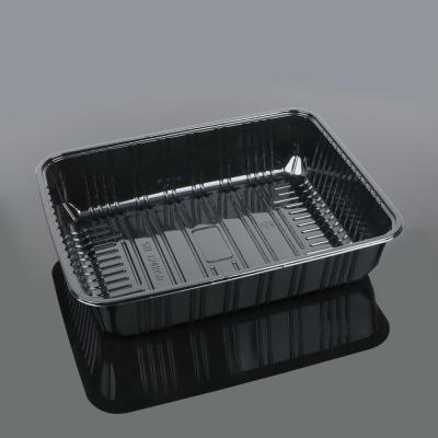 China Het Dienblad24*19*5 Cm Voedselveiligheid van het HUISDIEREN Beschikbare Plastic Fruit Te koop