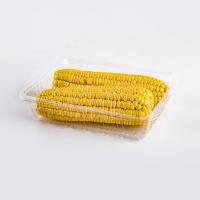 China Corn Packaging 22*17*5cm Disposable Vegetable Containers for sale