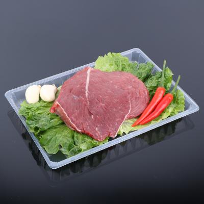 中国 使い捨て可能な22.5x15.5x2cmのFDAのプラスチック肉皿 販売のため