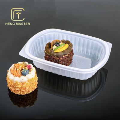 Cina Biodegradabile eliminabile di plastica della bolla per il vassoio dell'imballaggio alimentare congelato frutta della carne fresca pp in vendita