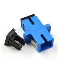 China SC / APC SC/UPC Simplex Singlemode Fiber Optic Adapter for sale