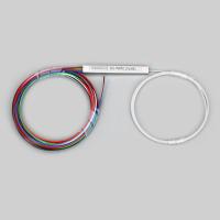 China FTTH PLC Splitter Mini Type 1x2 to 1x32 FTTX Fiber Optic Coupler 1310 1490 1550nm for sale