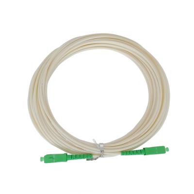 Cina Modo a fibra ottica semplice del cavo di toppa dello Sc APC UPC di G657a1 G652d singolo in vendita