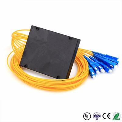 China Abs van het vezel Optische Staal Plc van de Doossc/upc Schakelaar CATV 1x8 FTTH Splitser Te koop