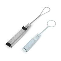 China FTTH Flat Drop Cable Anchor Clamp Stainless Steel 2-8mm Wire Diameter for sale