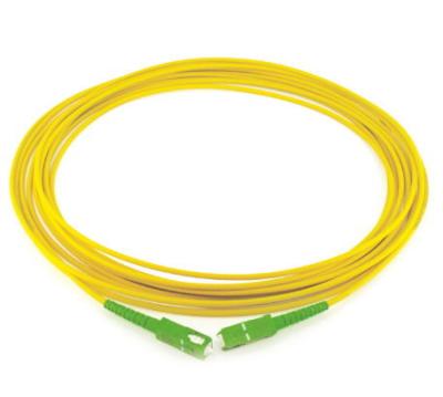 Cina Cavo del cavo di toppa di fibra ottica di simplex 3.0mm dello Sc APC in vendita
