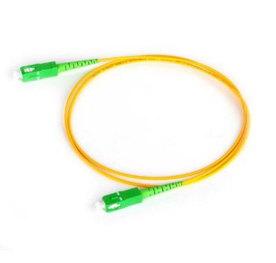 Cina Cavo del cavo di toppa di fibra ottica di simplex 3.0mm dello Sc APC in vendita
