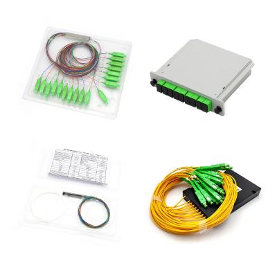 China ISO9001 Faser PVCs G657A1 0.9mm Optik-PLC-Teiler zu verkaufen