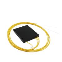 China ABS Box Type PLC Splitter 1x8 1260-1650nm Low Insertion Loss Fiber Optic for sale