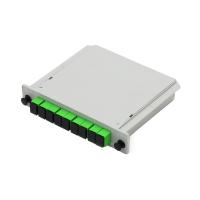 China Cassette Type SC/APC PLC Splitter 1x8 Passive Optical Splitter 1260-1650nm for sale