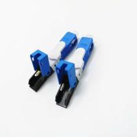 China SC UPC Fiber Optic Fast Connector High Return Loss 50dB for Patch Panels for sale