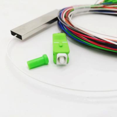 Китай 1X16 тип 16 Splitter трубки Stell оптического волокна SC APC PLC пути оптически продается