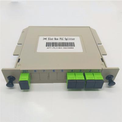 China Kassetten-Art Faser-Optikteiler-Arten 1x4 Sc/Apc passive zu verkaufen
