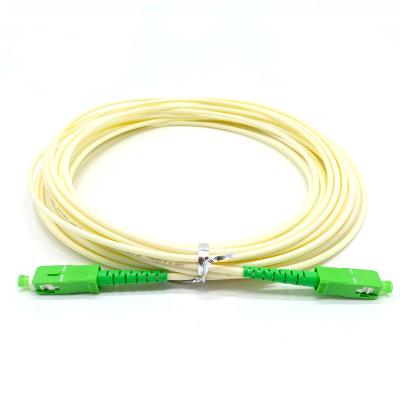 Cina Cavo di toppa a fibra ottica bianco dell'OEM per la rete di Access in vendita